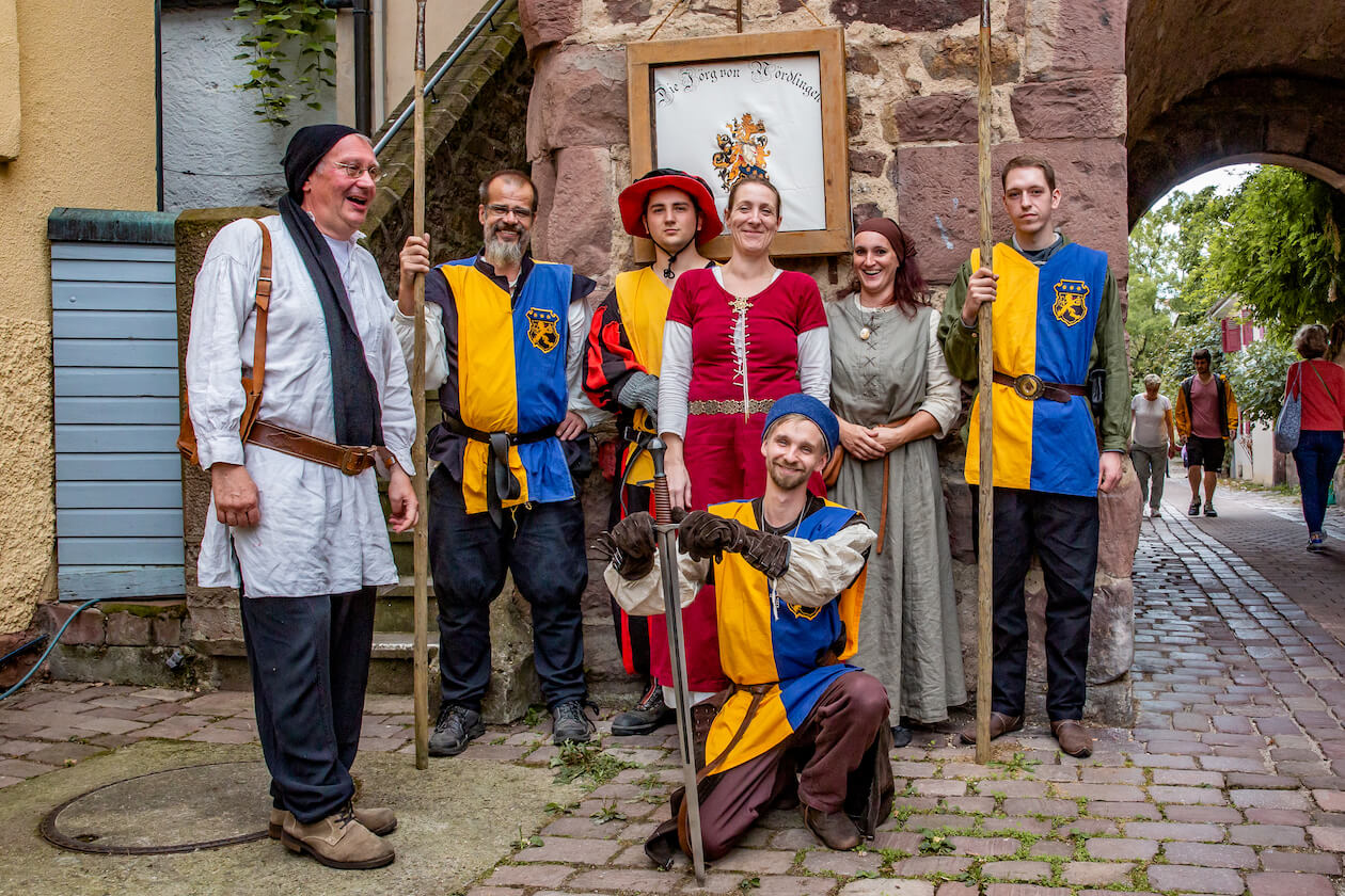 Im Basler-Tor-Turm trifft sich die Ritterschaft Durlach