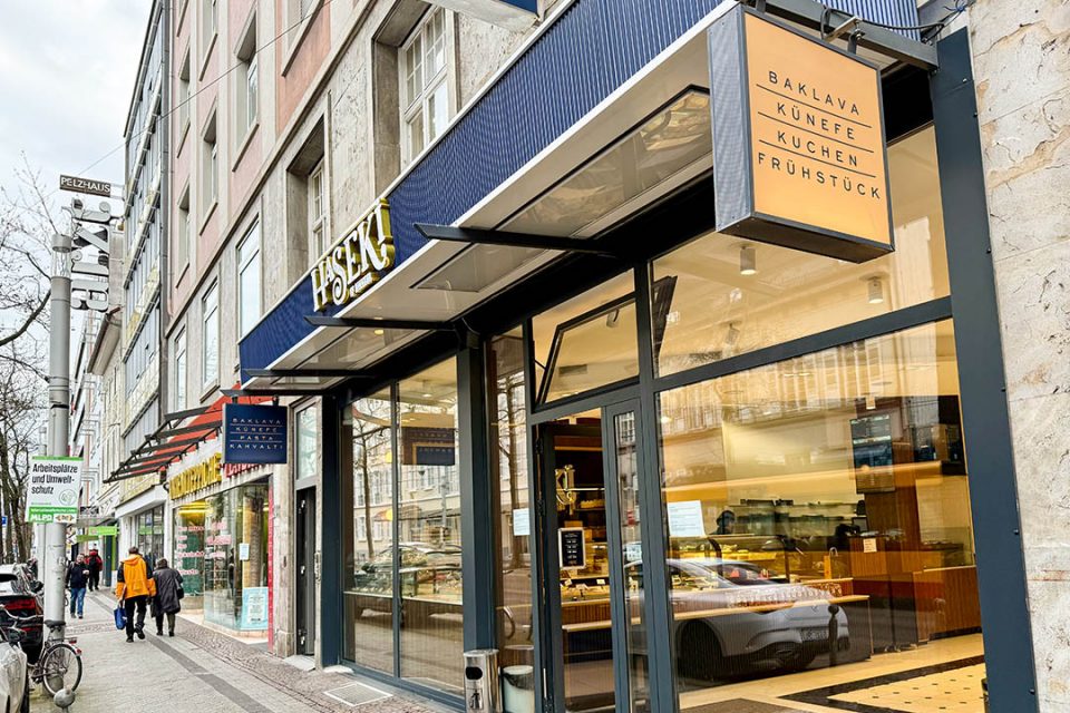 Haseki Karlsruhe: türkische Patisserie im ehemaligen Café Endle